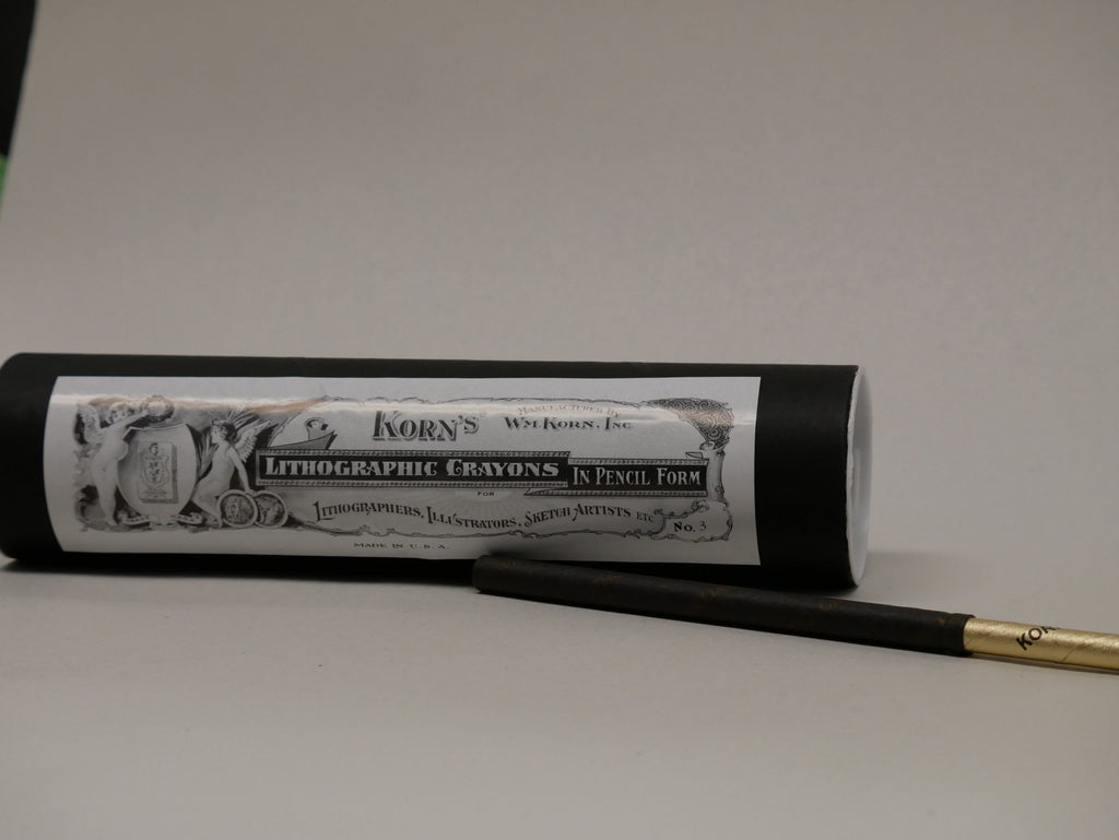 26-2601 Korn Lithographic Crayon Pencil Core #5 Copal - Extremely Hard ...